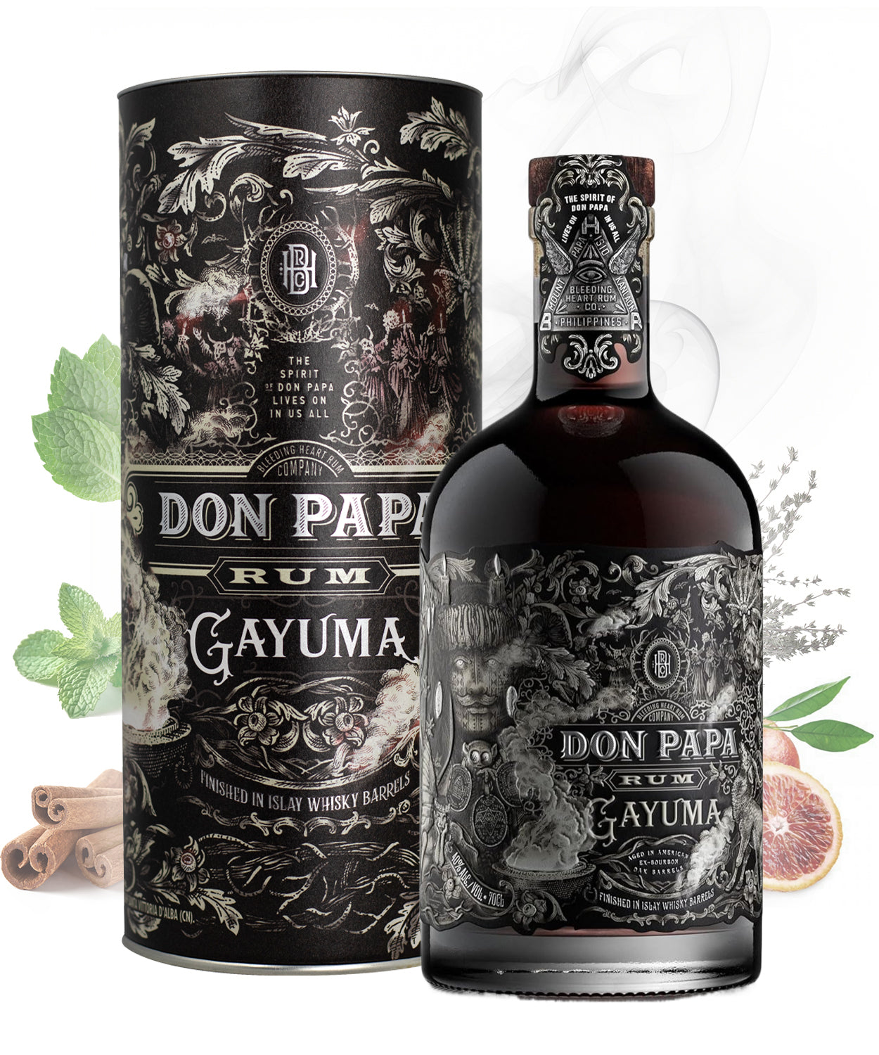 Don Papa Gayuma - 0,7L - 40% Vol. - Eine verführerische Hommage an ...
