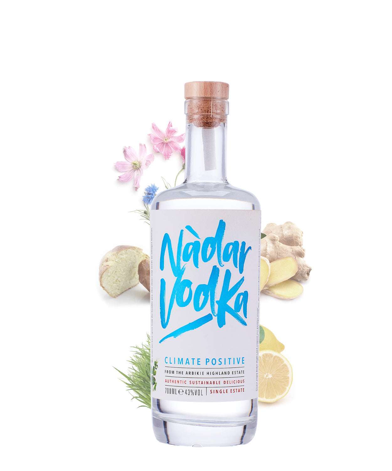 Nadar Climate Positive Vodka - 0,7L - Premium Wodka aus Schottland ...