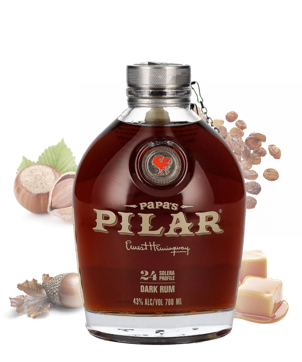 Papa´s Pilar Dark Rum - 0,7L - 42% Vol. - Solaera Rum aus den USA ...