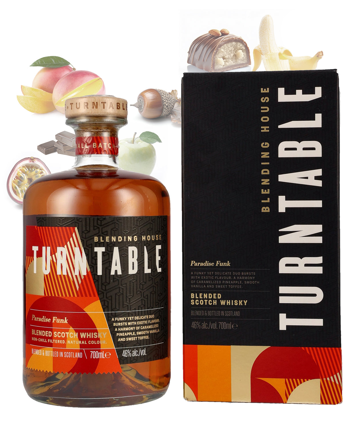 Turntable Spirits-Paradise Funk - 0,7L - 46% Vol. – Tastillery Online GmbH